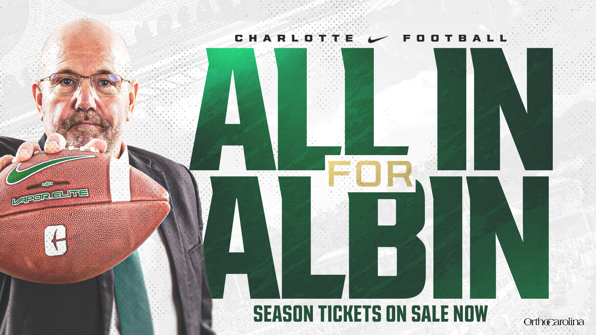 Welcome, Coach Albin!